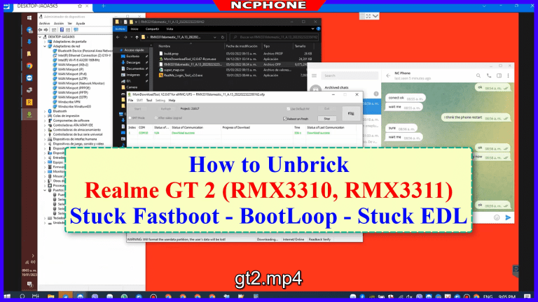 How to Unbrick OnePlus Ace Pro/10T 5G (PGP110, CPH2413, CPH2415 ...