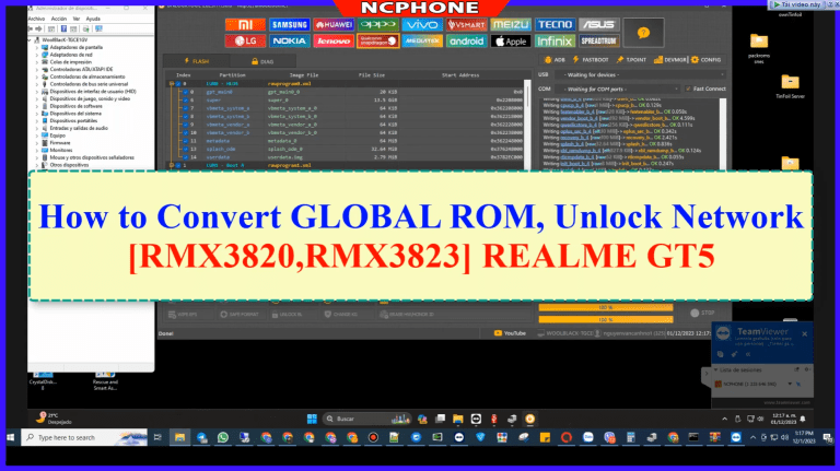 How to Unlock Bootloader, Convert Global ROM Realme GT Neo 5 (RMX3706 ...