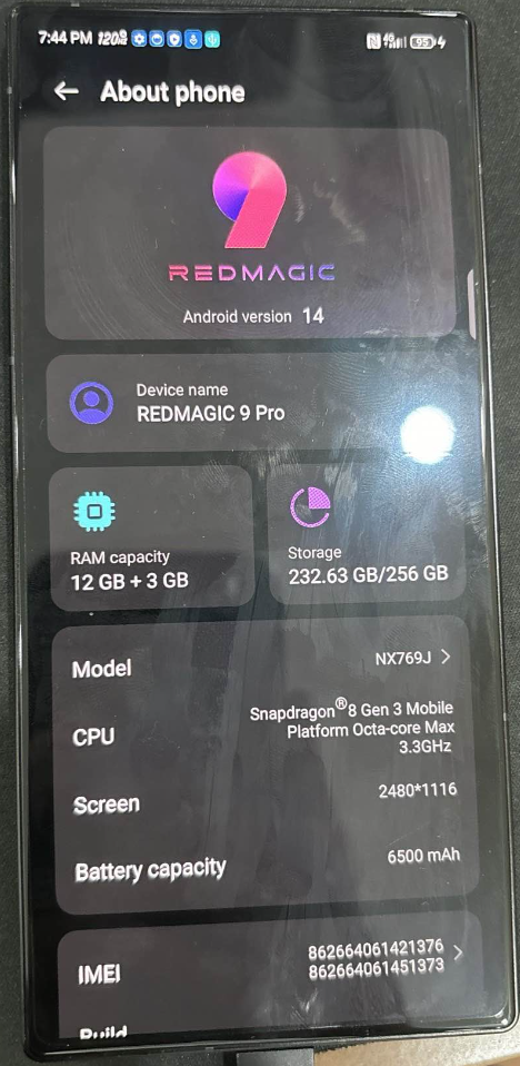 How to convert Global ROM Nubia Red Magic 9 Pro - NX769J Global ROM