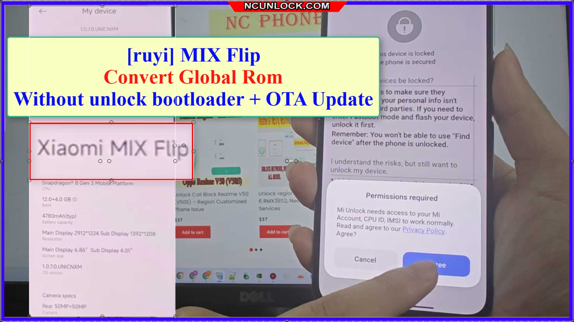 Xiaomi Mix Flip Global ROM convert without unlock bootloader - 5 ...