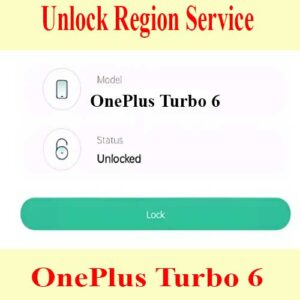 Check & Unlock Region OnePlus Turbo 6 PLU110